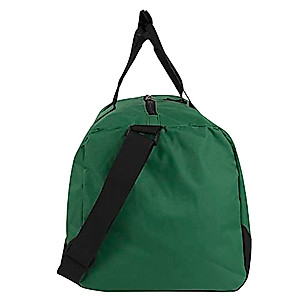 30 Liter, 17 Inch Canvas Duffle Bags for Men and Women – Travel Weekender Overnight Carry-On Shoulder Duffel Tote Bags (Green)