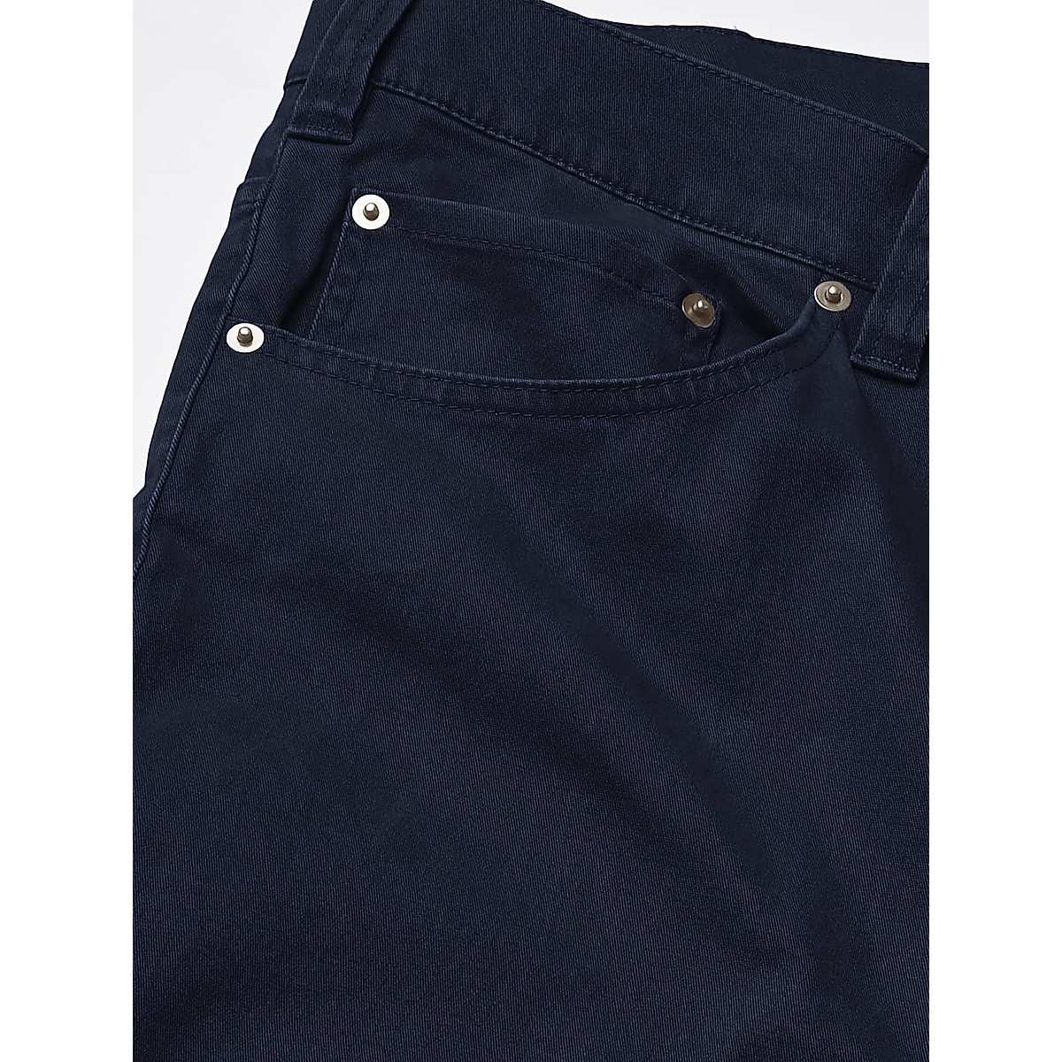 Amazon Essentials Men's Straight-Fit 5-Pocket Stretch Twill Pant, Navy, 35W x 30L