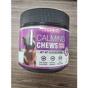 Hemp Dog Calming Treats and Bites Calming Chews for Dogs 150PCs with Hemp Oil - Anxiety and Stress Relief for Dogs Puppy Melatonin Sleep Aid Calm Dog, Noise, Thunder, Barking, Separation, Chewing