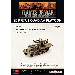 Flames of War: Late War: German: SdKfz 7/1 Quad AA Platoon (GBX159)