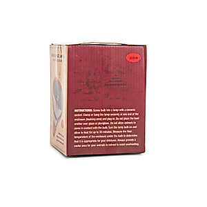 Culinary Coop Infrared Heat Lamp for Chicken Coop or Outdoor Animals - 250 Watt