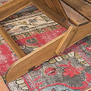 Christopher Knight Home Malibu Outdoor Acacia Wood Adirondack Loveseat, Natural Stained