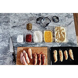 Rubbermaid Brilliance Leak-Proof Food Storage Containers with Airtight Lids