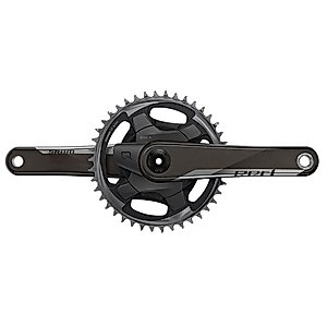 SRAM RED 1 AXS Power Meter Crankset - 172.5mm, 12-Speed, 46t, Direct Mount, DUB Spindle Interface, Natural Carbon, D1