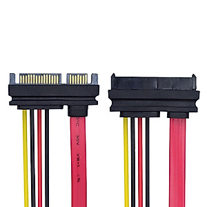 ChenYang SAS to SATA Cable,SFF-8482 SAS 29Pin to SATA 22Pin Hard Disk Drive Raid Extension Cable