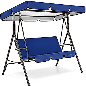 Kemine Swing CoversPolyester Taffeta MaterialWaterproofOutdoorChair (Blue)