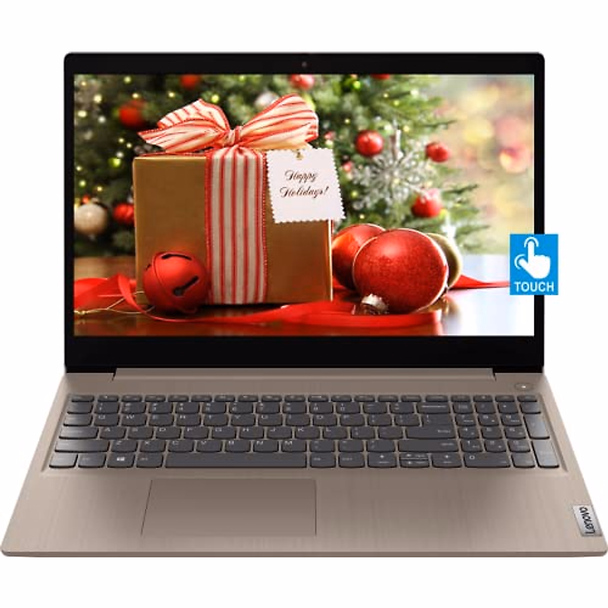 Lenovo IdeaPad 3 15.6" HD Touch Screen Laptop, Intel Dual-Core i3-1115G4 Up to 4.1GHz, 8GB DDR4 RAM, 256GB PCI-e SSD, Webcam, WiFi 5, HDMI, Bluetooth, Windows 11 S - Almond + TiTac Card