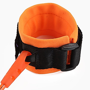 Anti Lost Wrist Link, Toddler Wrist Leash, Child Safety Wrist Leash, Anti Lost Rope Walking Harness for Kids, Maximum Length 1.5m (Blue+Orange)