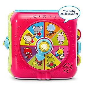 VTech Sort and Discovery Activity Cube (Frustration Free Packaging), Pink