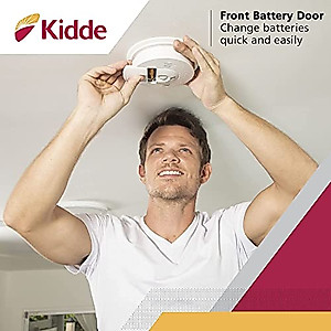 Kidde Smoke & Carbon Monoxide Detector with Voice Alerts, Battery Powered, Combination Smoke & CO Alarm