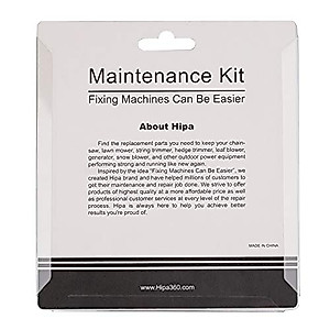 Hipa Repower Tune-Up Kit Air Filter for Echo String Trimmer SRM225 SRM210 SRM2100 SRM230 GT200 GT225 PAS225 PB200 PB250 PB250LN PB201 PB2100 Blower PE200 PE2100 PE211 ES210 ES2100 ES250 HC150 HC151