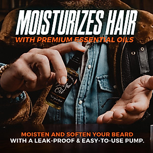 Wild Willies Beard Oil for Men - Natural ingredients Promote Deep Conditioning - Removes Itch & Dandruff - Deep Softening Treatment - Best Beard Oil & Conditioner - 2 Fl Oz