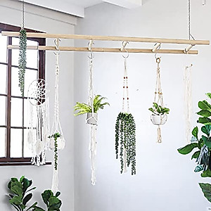 FUIN Fully Assembled 6ft Bamboo Blanket Ladders Wood Decorative Wall Leaning Rustic Farmhouse Bathroom Quilt Towel Display Rack Holder