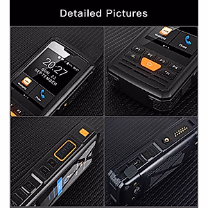 UNIWA Alps F50 Zello PTT Walkie Talkie 2.8 inches Touch Screen Quad Core MTK6735 1GB+8GB 4000mAh 4G LTE Android 6.0 Rugged Smartphone
