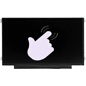 WARWOLFTEAM 11.6 inches HD 1366x768 IPS LCD Display On-Cell Touch Screen Digitizer Assembly Compatible with ASUS Chromebook Flip C214 C214M C214MA C214MA-YS02 C214MA-YS02T C214MA-Q1 C214MA-QS2