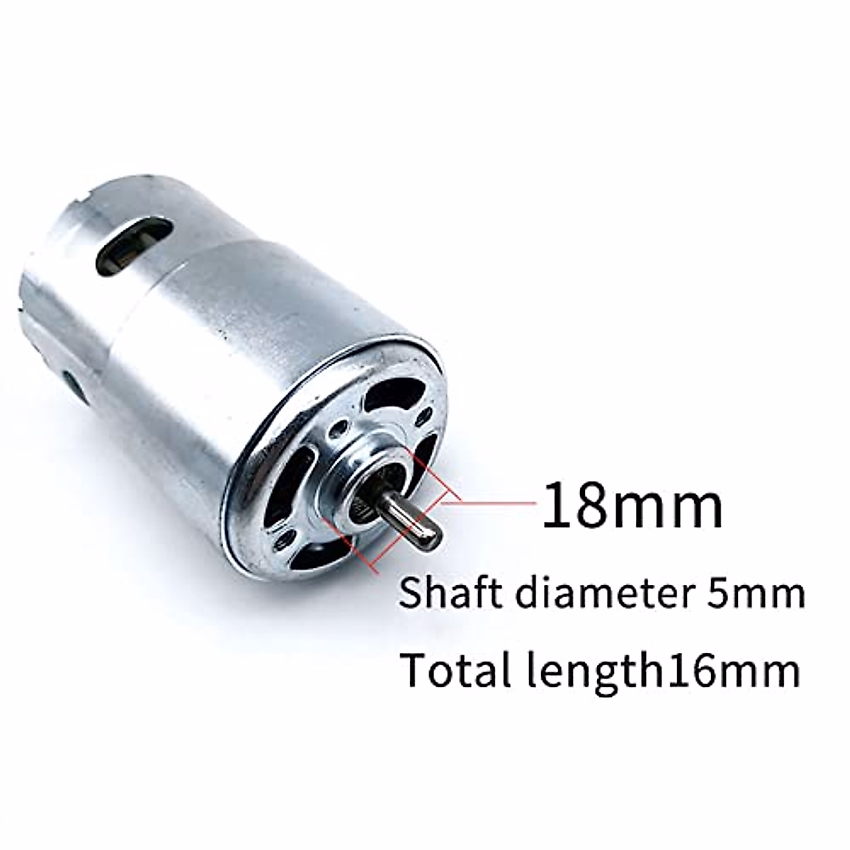 Davitu DC Motor - 895 Bearing Electric High Large Bracket Torque Gear Motor Engraving Mini Replacement Reduction DC 12V-24V Miller Ball Low Speed