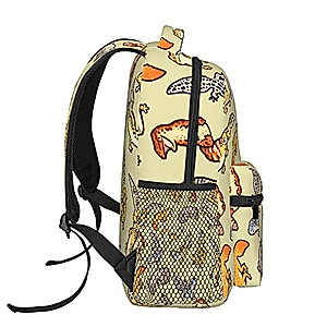 ILEABEC Backpack for Women Men Leopard Gecko Lightweight Laptop Backpack Durable Gym Backpacks Casual Daypack