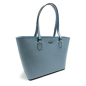Kate Spade New York Laurel Way Medium Dally Saffiano Leather Tote (Ocean Fog)