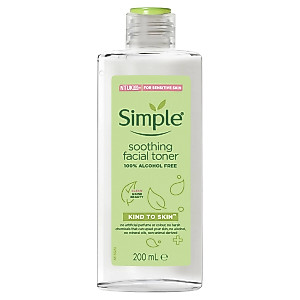 Simple Kind to Skin Facial Toner, Soothing, 6.7 Fl Oz (Pack of 1)