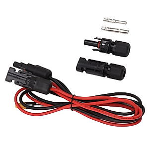 Solar Cable Connector Station Photovoltaic Line Line And Cable Adapter with Connector Adaptor Cord Wire Wire Rope Connector Adapter Solar Battery Chargers Charging Kits