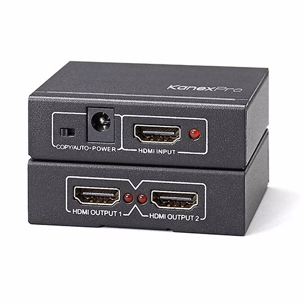 Kanex Pro SP-HD1X24K 4K HDMI 2-Port Splitter,BLACK