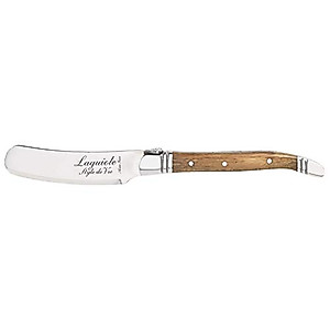 Laguiole Style de Vie Butter knives Luxury Line, set of 4, olive wood