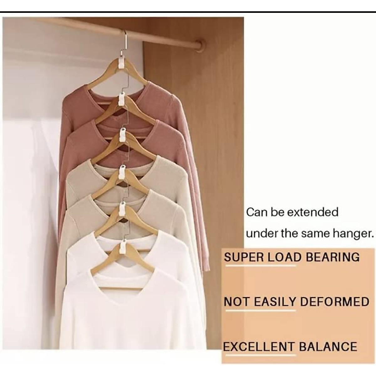 10 PCS Clothes Hanger Connector Hook Blue,MTI-Layer Organizer Heavy Duty Hanging Clips for Bags Belts Drop Delivery. organizing T-Shirts, Shirts, Coat, Jackets, Belts, neckties, Scarves, and More.