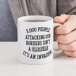 CafePress Caravan Invasion Ceramic Coffee Mug, Tea Cup 11 oz