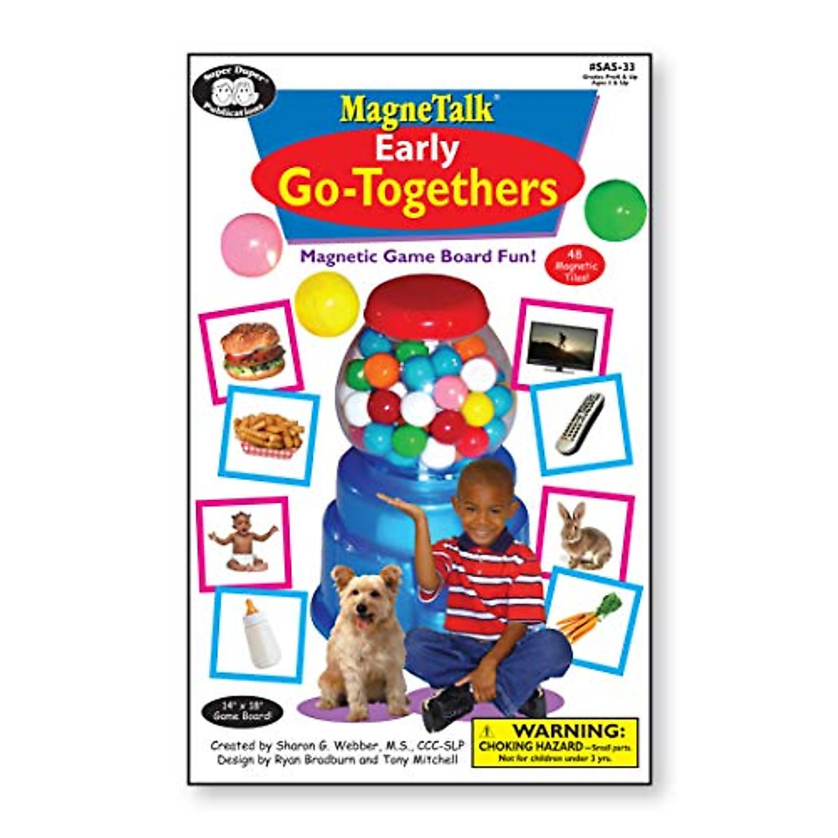 Super Duper Publications | MagneTalk Early Go-Togethers | Educational Resource for Children