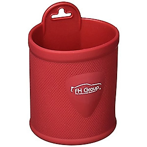 FH Group Silicone Dash/Vent Mounted Cup Holder Smartphone, IPhone, Galaxy Coin Grip Burgundy