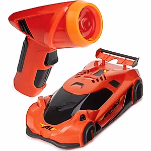 Air Hogs, Zero Gravity Laser, Laser-Guided Wall Racer, Wall Climbing Race Car, Red