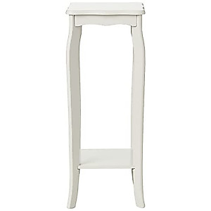 Frenchi Home Furnishing 2 Tier Plant Stand, WHITE