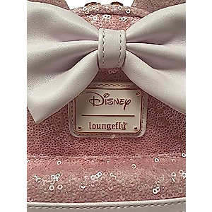 Loungefly Disney Minnie Mouse Cotton Candy Sequin Mini Backpack