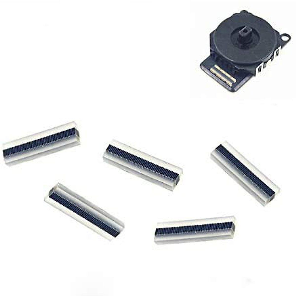 Ambertown 5 x Analog Joystick Contact Rubber for PSP 2000 Console Repair Part Replacement