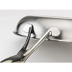 Black Cube Quick Release Cookware Stockpot with Lid, 11-Inch/ 7.5 Quart