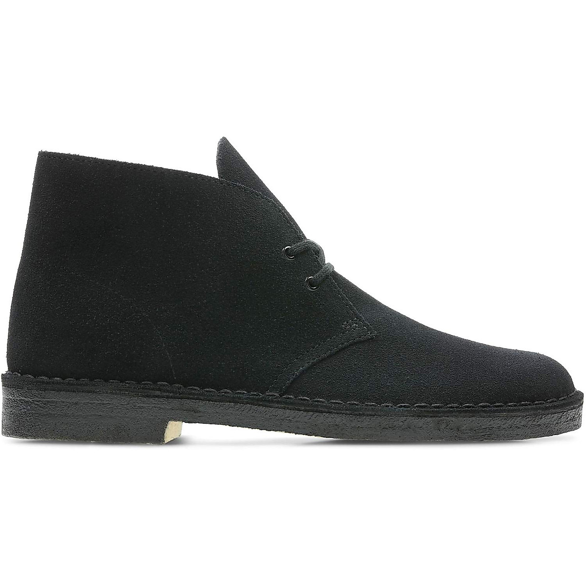 Clarks - Mens Desert Boot - Mo Boots, Size: 15 M US, Color: Black Suede