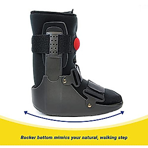 Brace Direct Air CAM Walker Fracture Orthopedic Boot Short - Complete Medical Recovery, Protection, Healing and Boot - Toe Foot or Ankle Injuries, Fractures, Sprains