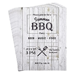 96 Sheets Rustic Wood Grain Stationery, Letter Writing Paper for Scrapbooking, Invitations, Crafts (8.5 x 11 In)