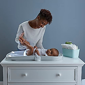 Contours Glow Motion Sensing Light-Up Changing Pad for Dresser or Changing Table, Motion Activated Soft Glow Lights, Three Brightness Settings, Easy to Clean, Comfortable and Waterproof