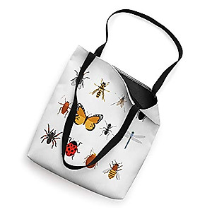 Entomology Insect Chart Entomologist Bug Types Gift Tote Bag