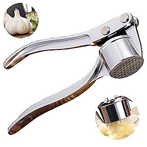Garlic Press for Kitchen, Ginger Peeler Garlic Crusher