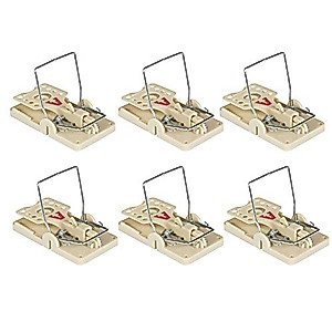 Victor M143SSR 2-Pack Power-Kill Mouse 6 Traps, Tan