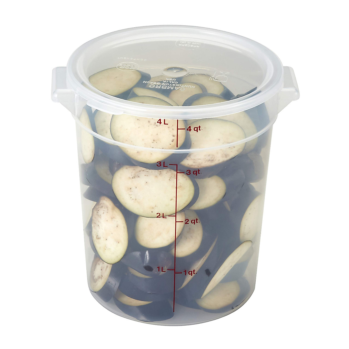 Cambro (RFSC2PP190) Cover for 2 & 4 qt Round Plastic Containers