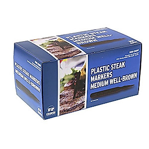 Royal Medium Well Steak Marker-Brown, Package of 1000