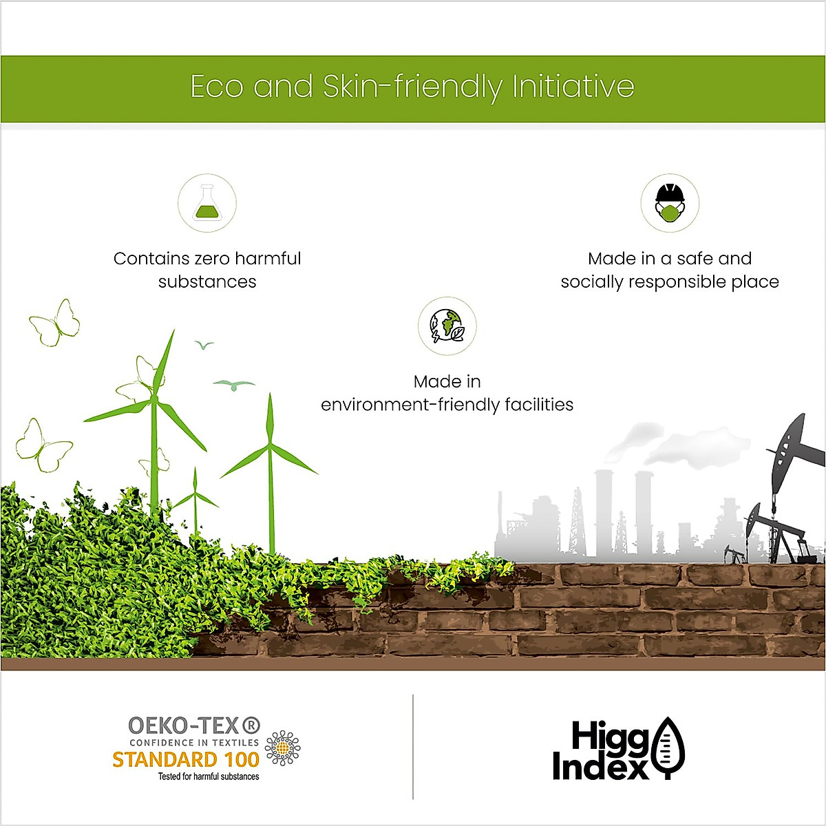 SUPREME ELEGANCE Light Gray 100% Cotton Sheets for Queen Size Bed, Ultra Soft Queen Light Gray Sheet Set, Cool & Breathable Percale Weave Queen Bed Sheets, Fits Mattress Upto 16" Deep Pocket