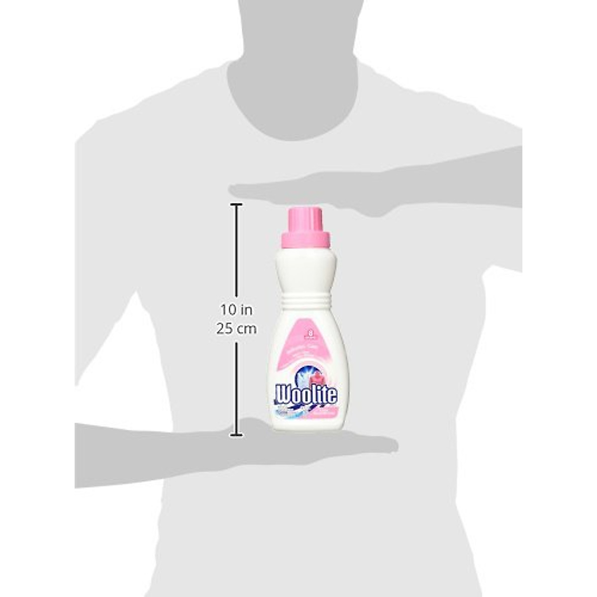 Woolite Delicates Hypoallergenic Liquid Laundry Detergent, 8 Loads, 16oz, Hand & Machine Wash