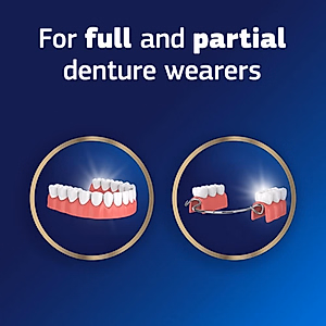 Fixodent Ultra Max Hold Secure Denture Adhesive Cream for Full and Partial Denture Wearers, 2.2oz (Pack of 4)