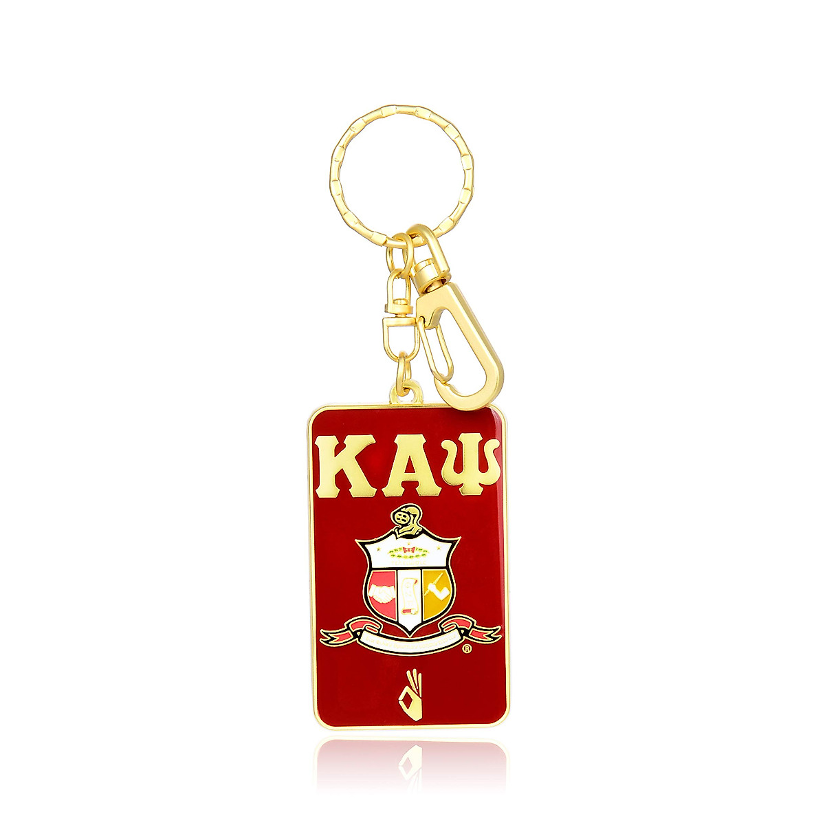 BBGreek Kappa Alpha Psi Fraternity Paraphernalia - Keychain - Greek Letters - Official Vendor