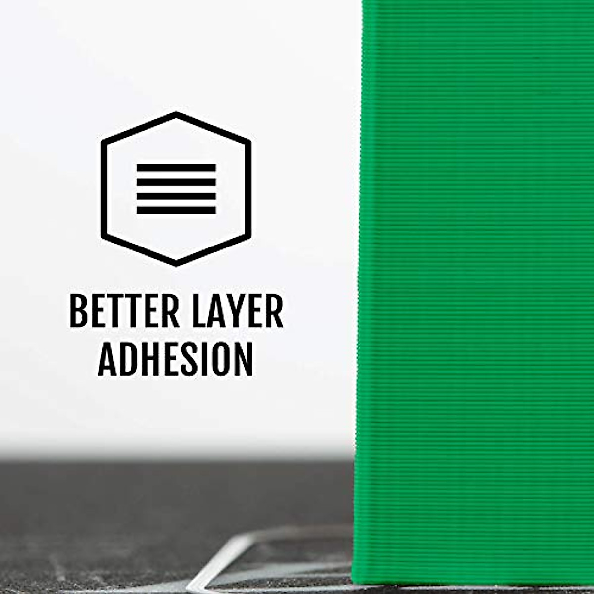 HATCHBOX PLA 3D Printer Filament, Dimensional Accuracy +/- 0.03 mm, 1 kg Spool, 3.00 mm, Green