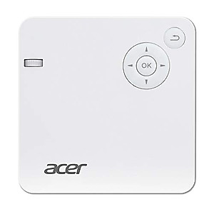 Acer C202i Fwvga (854 x 480) LED 300 ANSI Lumens, 16: 9 Aspect Ratio Portable Wireless Projector with Tripod